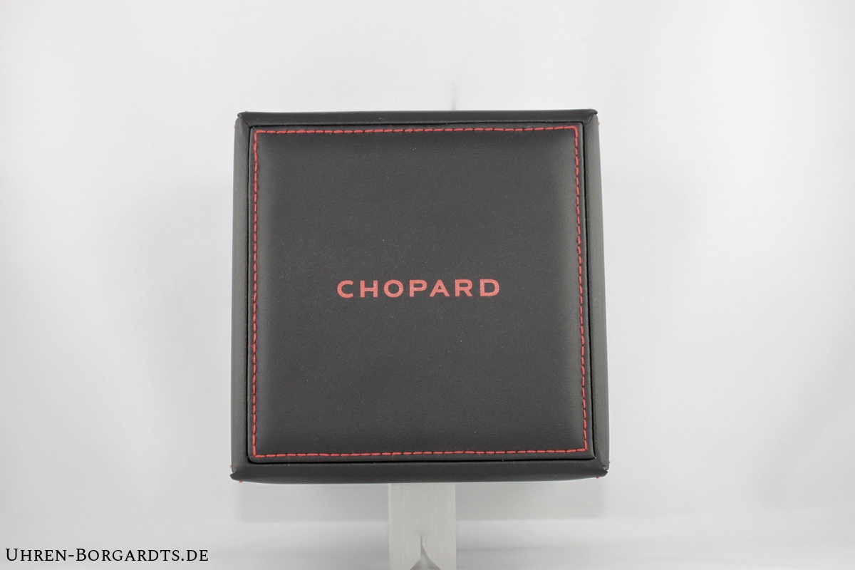 Chopard Box mit Überkarton Classic Racing Maße 14,5 x 14,4 x 11 cm