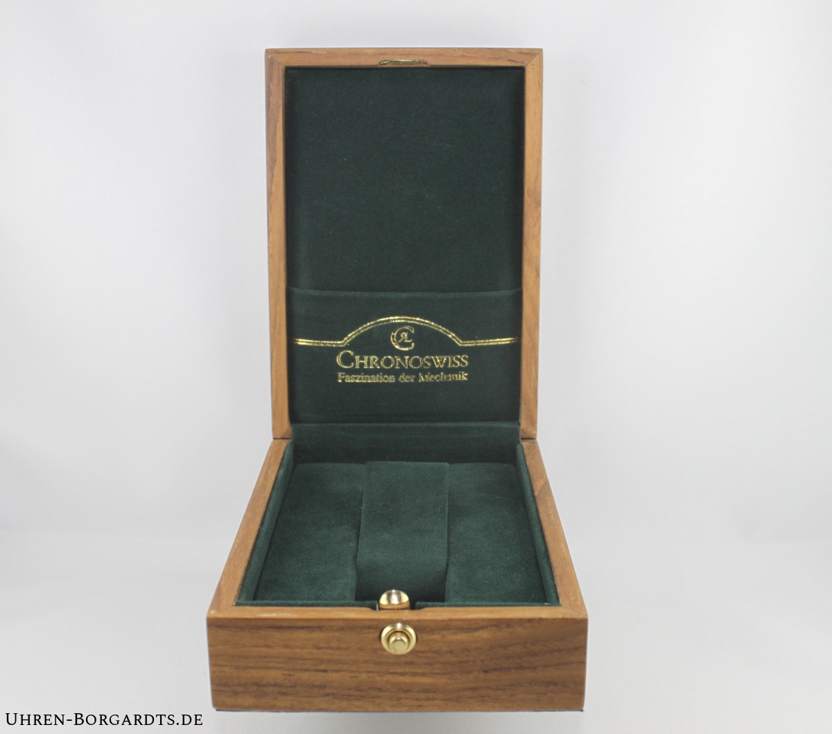 Chronoswiss Holz Box mit Überkarton Maße 16 x 11 x 5cm